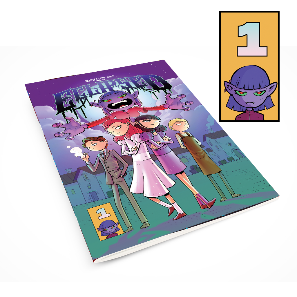 ECLIPSED ISSUE #1 (PRE-ORDER) – VAMPIRE SURF CULT